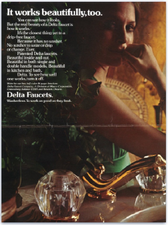 Delta Faucet Ad